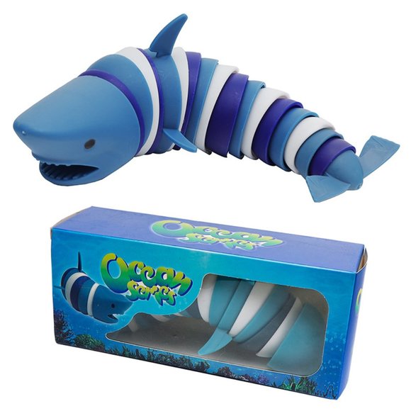 fidget | Toys | 3d Articulated Shark Or Dolphin Fidget Toy | Poshmark